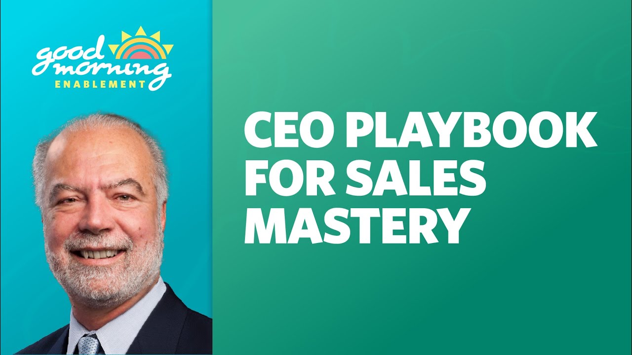 CEO Playbook for Sales Mastery #ceo #salestransformation #playbook ...