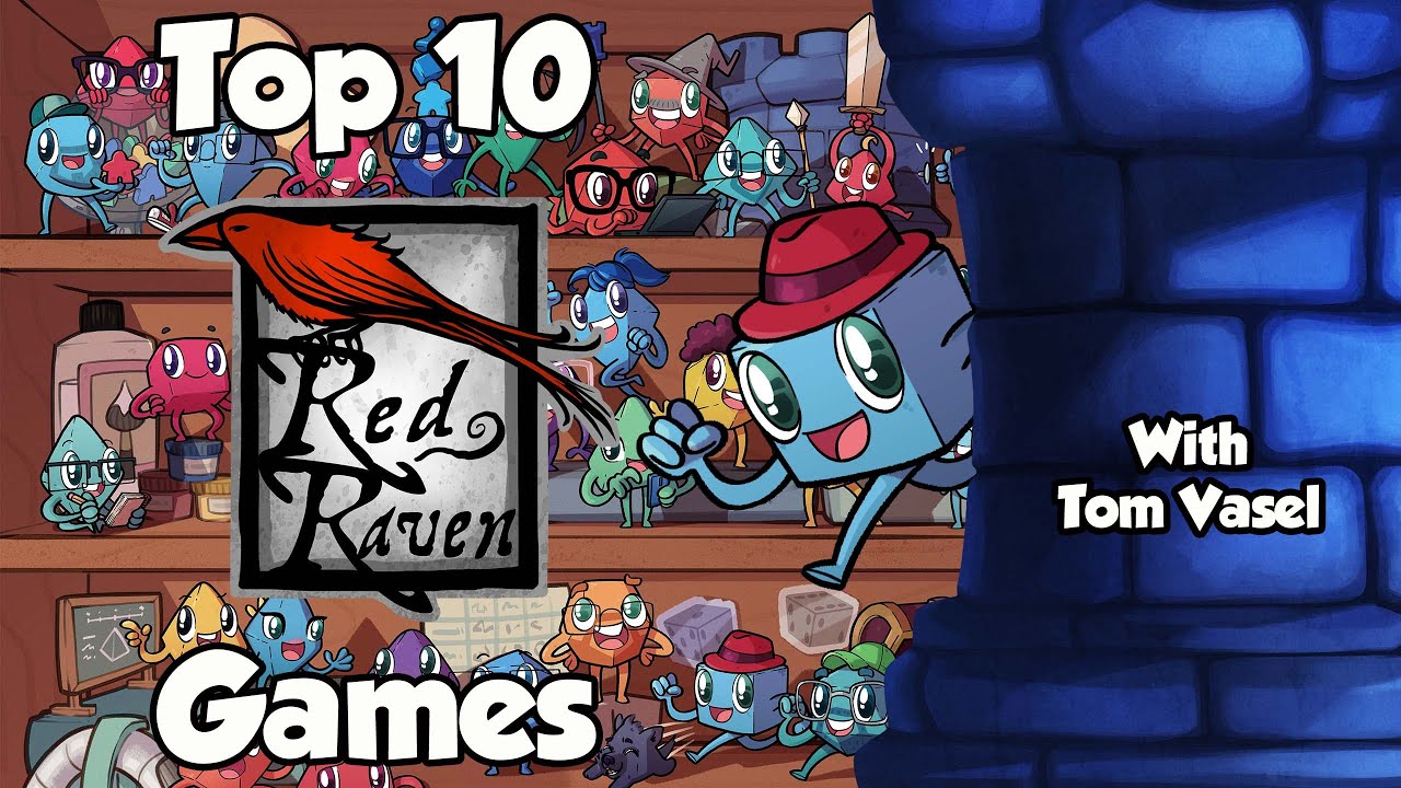 Top 10 Red Raven Games - with Tom Vasel - YouTube