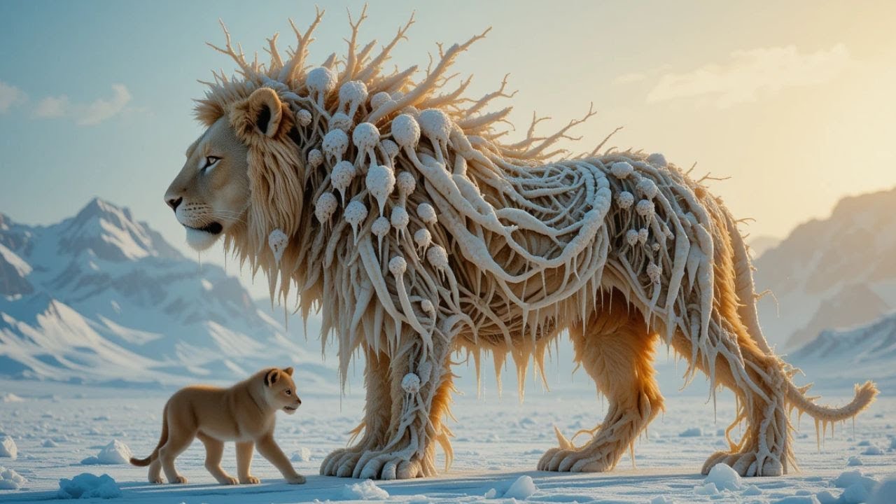 Abandoned Lion Suffering from Deadly Barnacles Finally Rescued! - YouTube