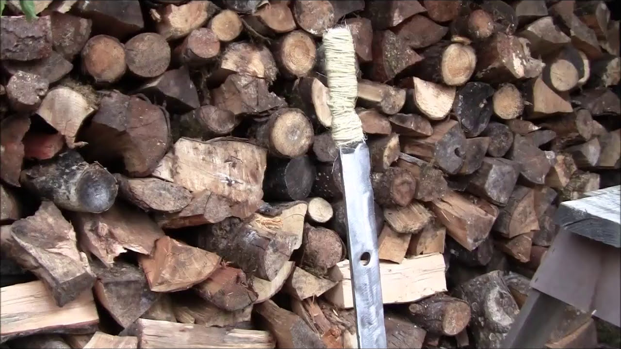 DIY Machete from Repurposed Lawnmower Blades | Crafting a Homemade ...