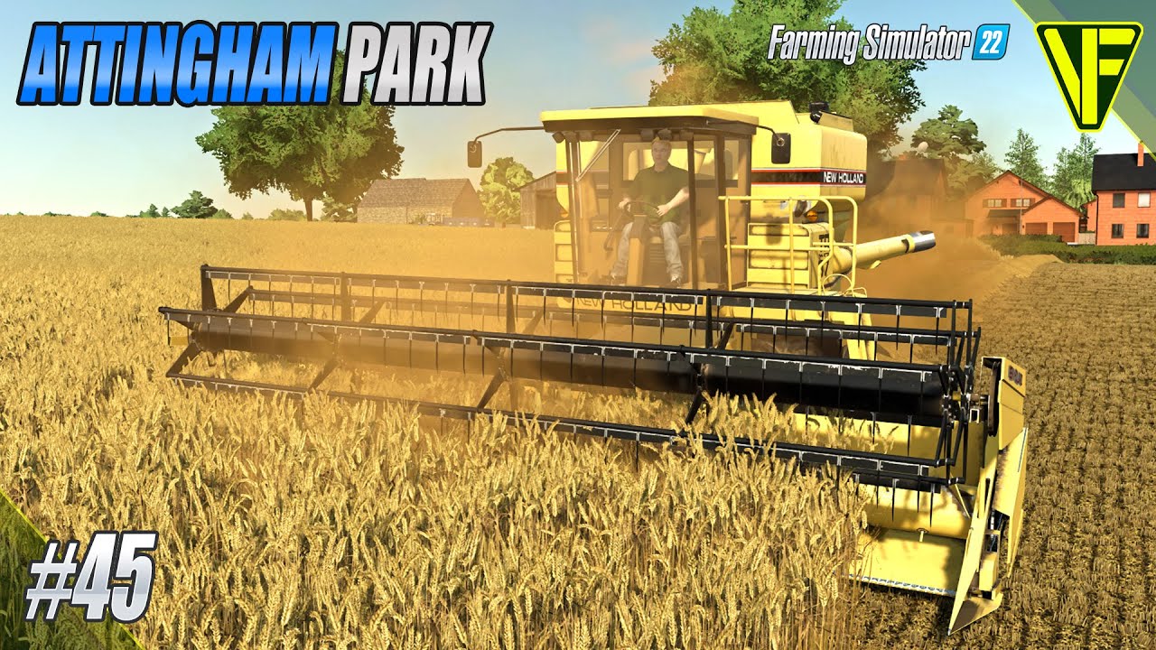The PERFECT Field Of Wheat! | Attingham Park | Farming Simulator 22 ...