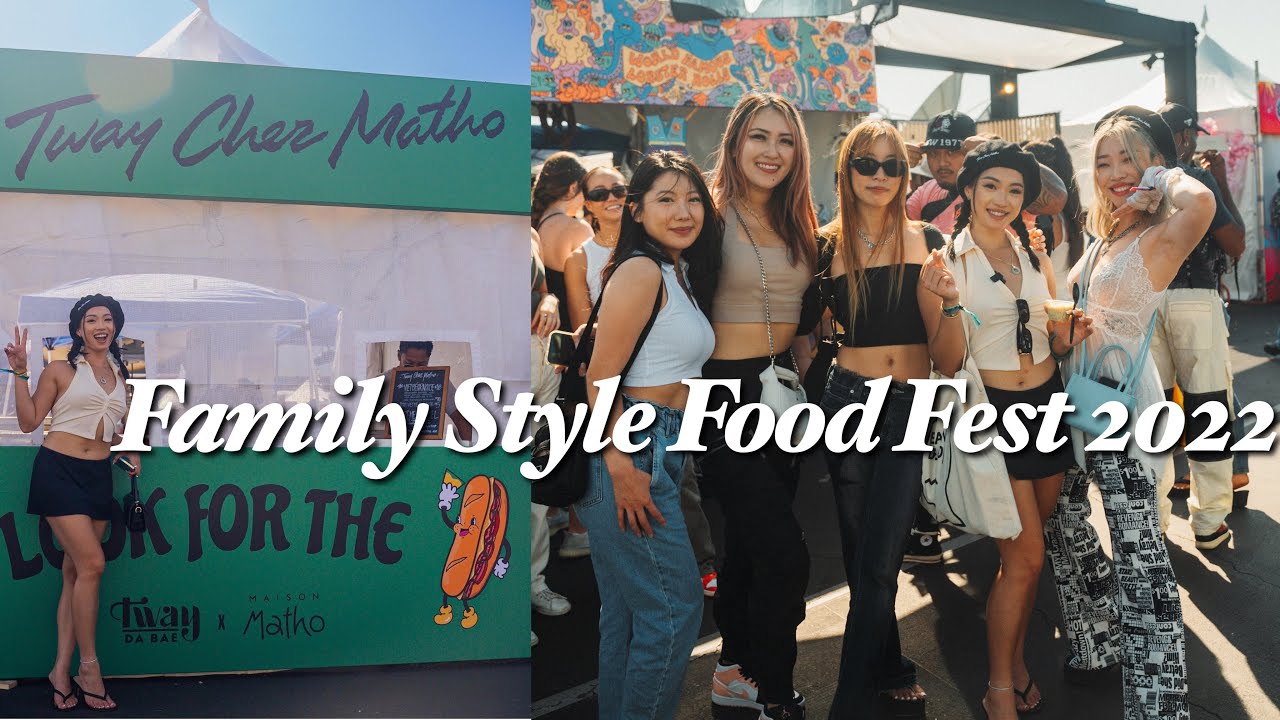 I had a booth at the best food fest in LA | Family Style Fest Recap ...