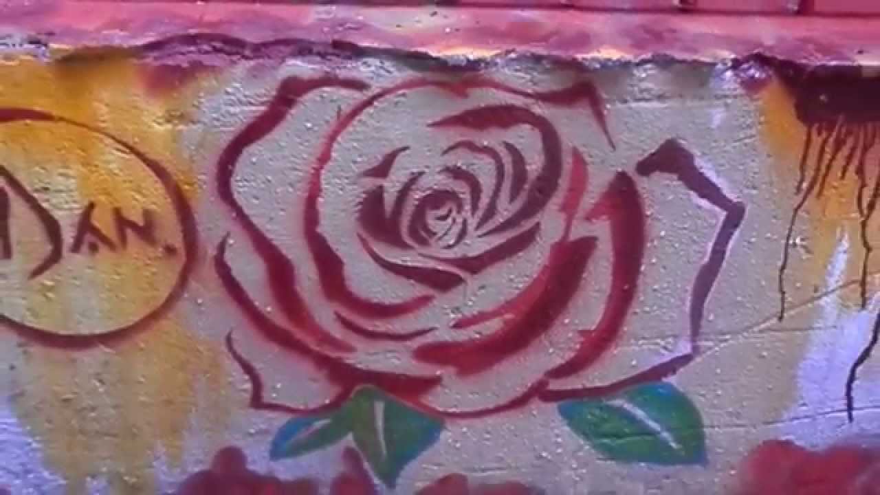 Rose Graffiti - YouTube
