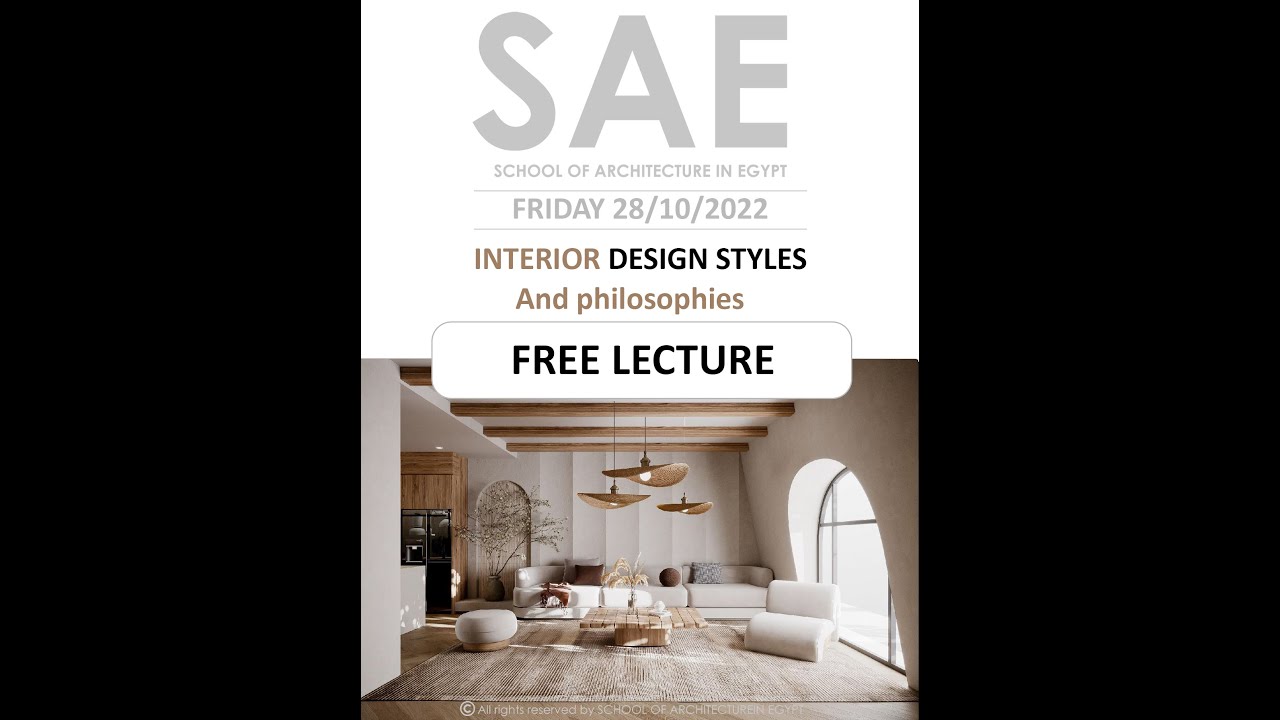 Interior design styles and philosophies - YouTube