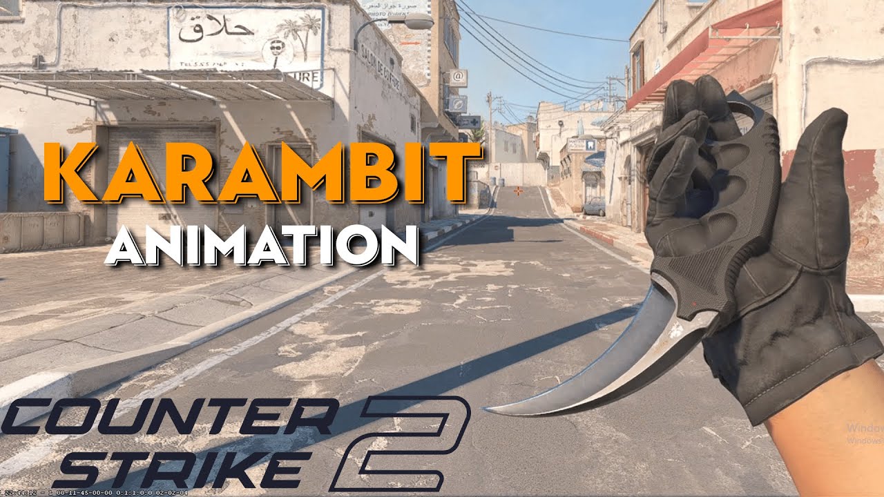 Karambit Knife | Counter-Strike 2 | Animation on CS2 Engine #cs2 # ...