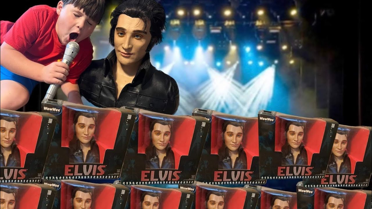 I ordered the Wowwee Alive Elvis *UNBOXING!!!* - YouTube