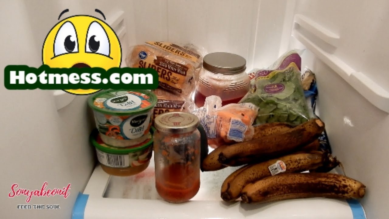 😶 MY FRIDGE IS A Hot MESS!!. LET'S CLEAN IT - YouTube