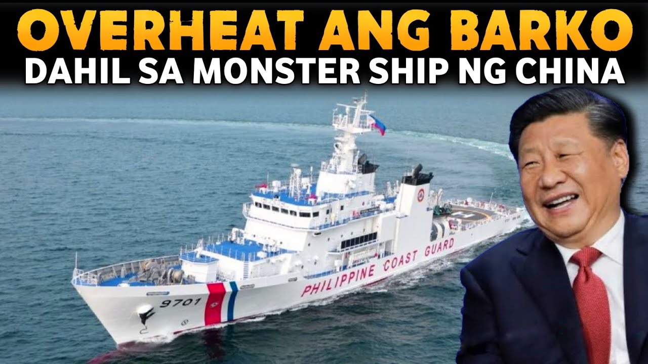 BARKO NG PHILIPPINE COASTGUARD NAG OVERHEAT ANG MAKINA SA KAKAHABOL SA ...