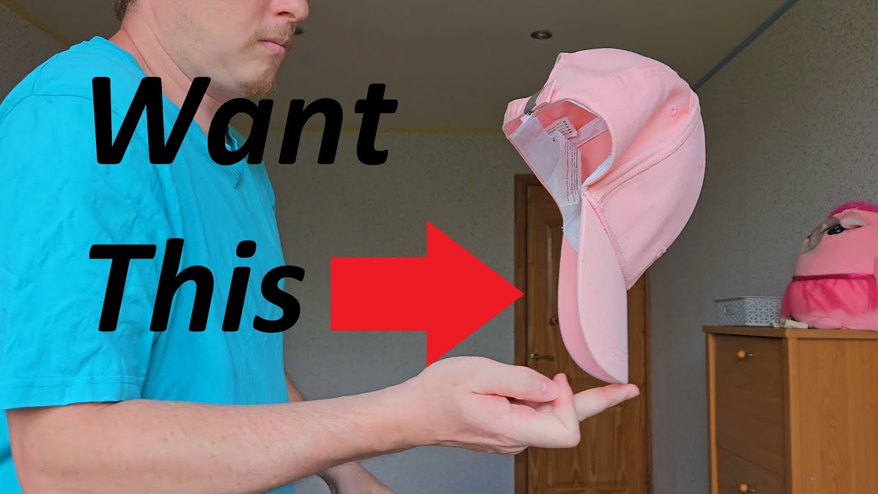 Hat Balance on Finger Tutorial / How To / Satisfying Skills - YouTube