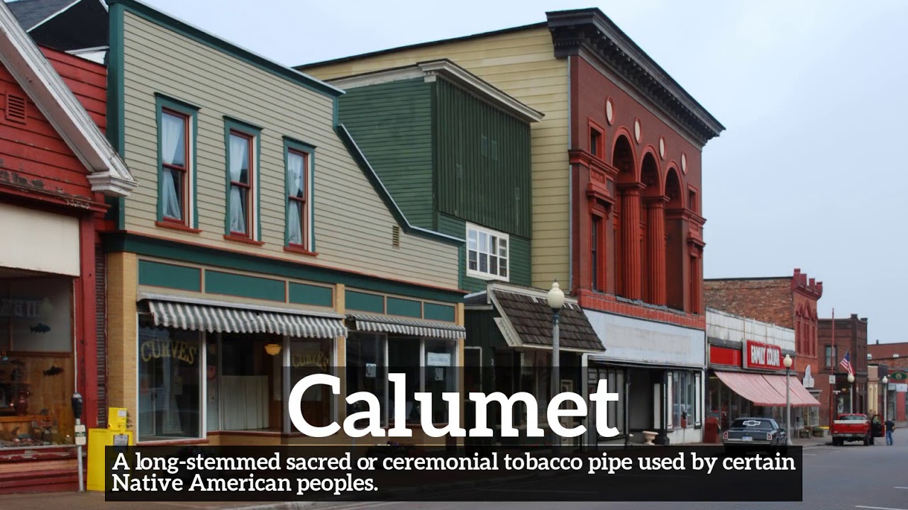 How to Say Calumet in English? | How Does Calumet Look? | What is ...
