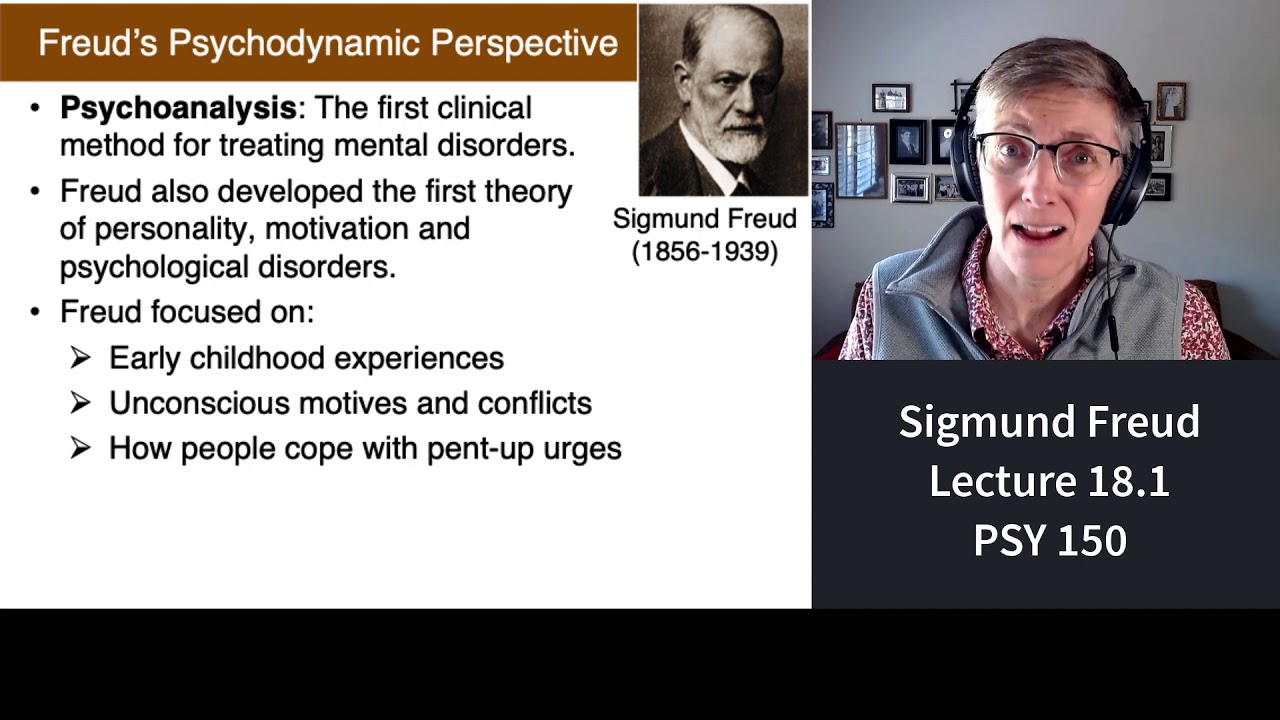 150 Lecture 18.1 Introduction to Sigmund Freud - YouTube