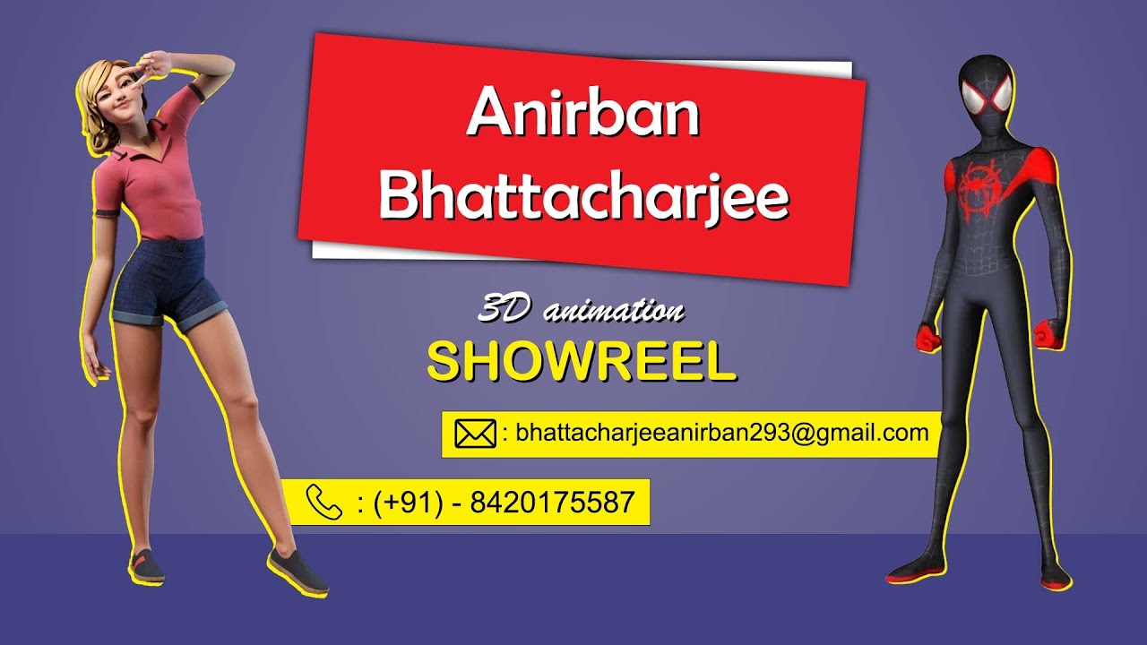 3D ANIMATION SHOWREEL || 2024 || Anirban Bhattacharjee - YouTube