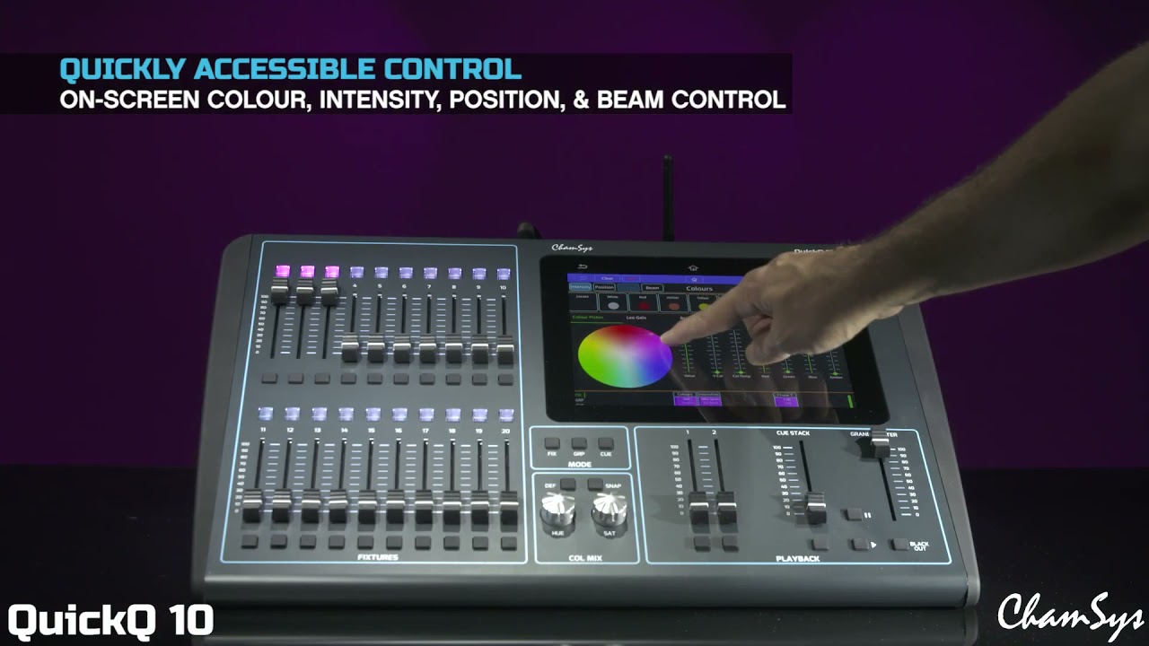 ChamSys QuickQ 10 - YouTube