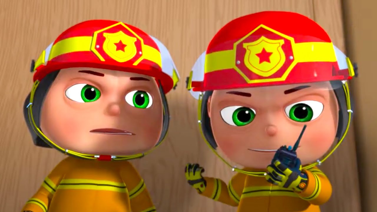 Zool Babies As Fire Fighters | Cartoon Animation For Children | Five ...