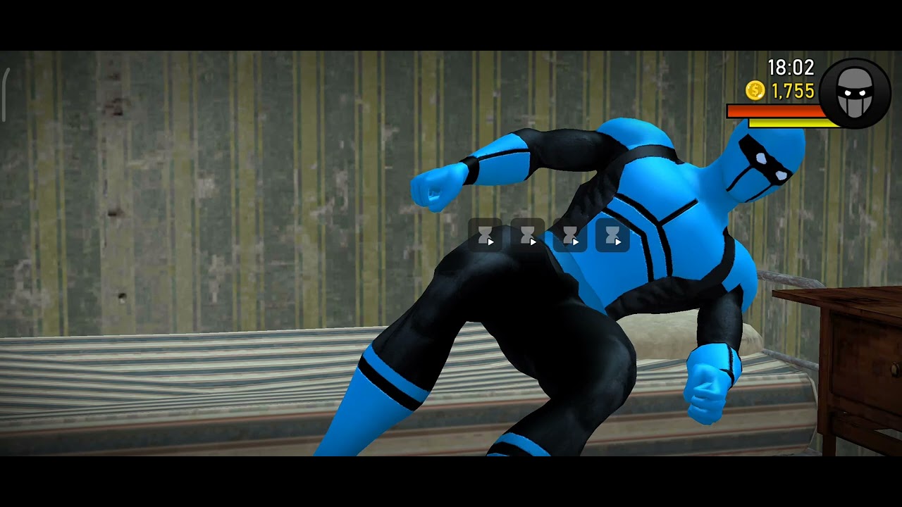 blue Ninja superhero game play video - YouTube