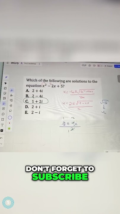 Master the ACT: 3 Tough Problems Simplified - YouTube