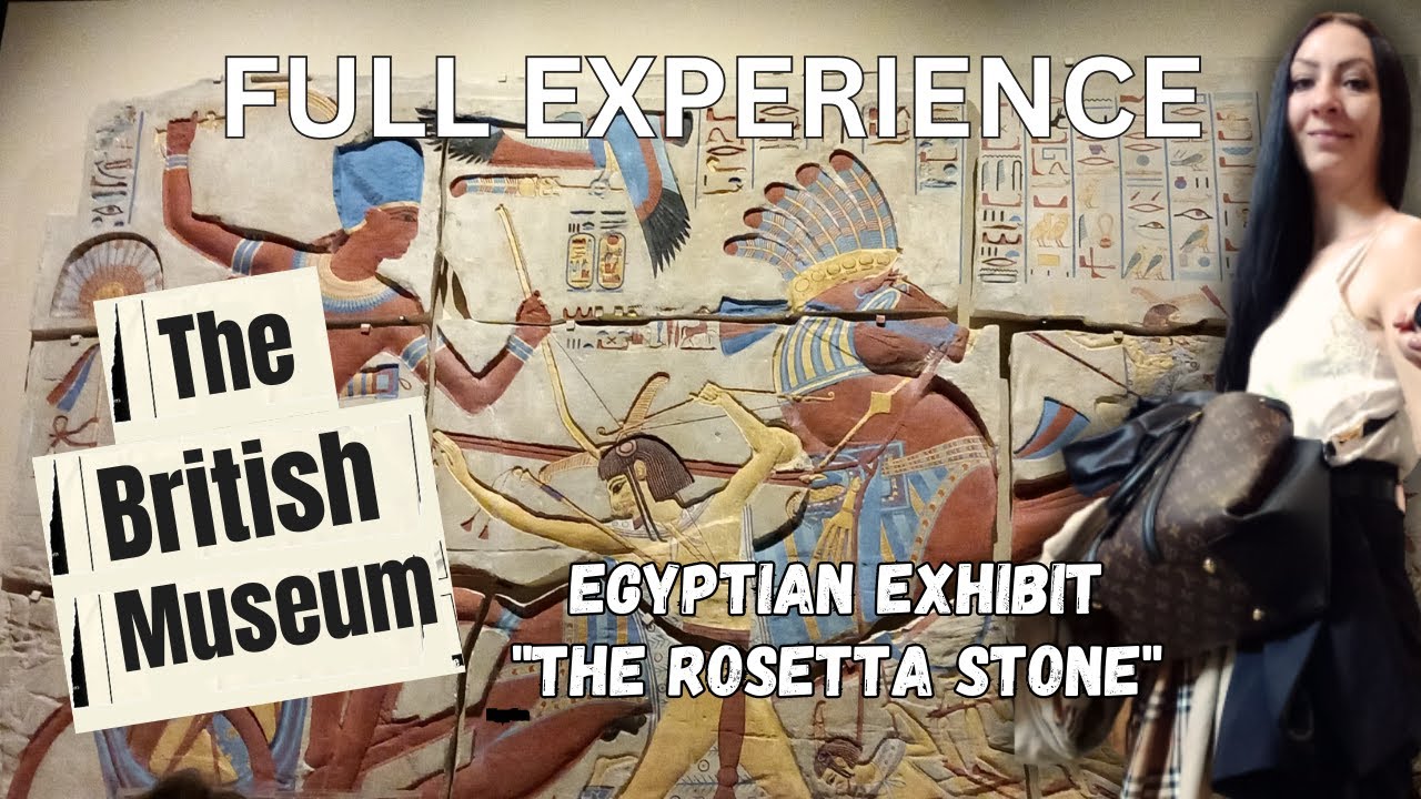 The British Museum London 🇬🇧 Egyptian hieroglyphs Exhibit : unlock the ...