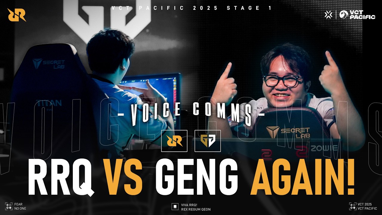 GENG BEAT US (AGAIN) IN THE UPPER FINAL | RRQ VS GENG | VCT Pacific ...