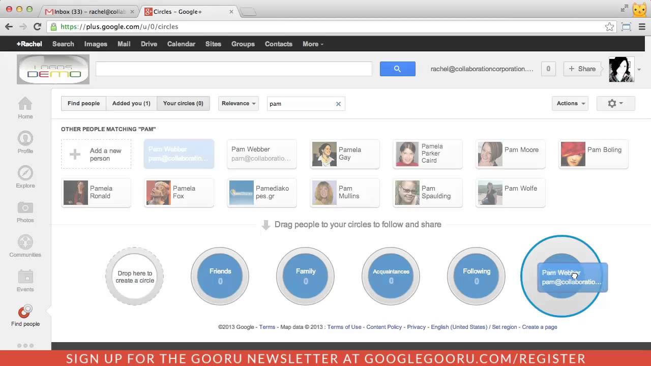 Introduction to Google Plus Circles - YouTube