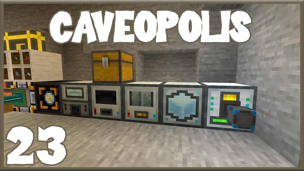 Hardened Powah Reactor & Machine Rearrangement | Caveopolis | EP23 ...
