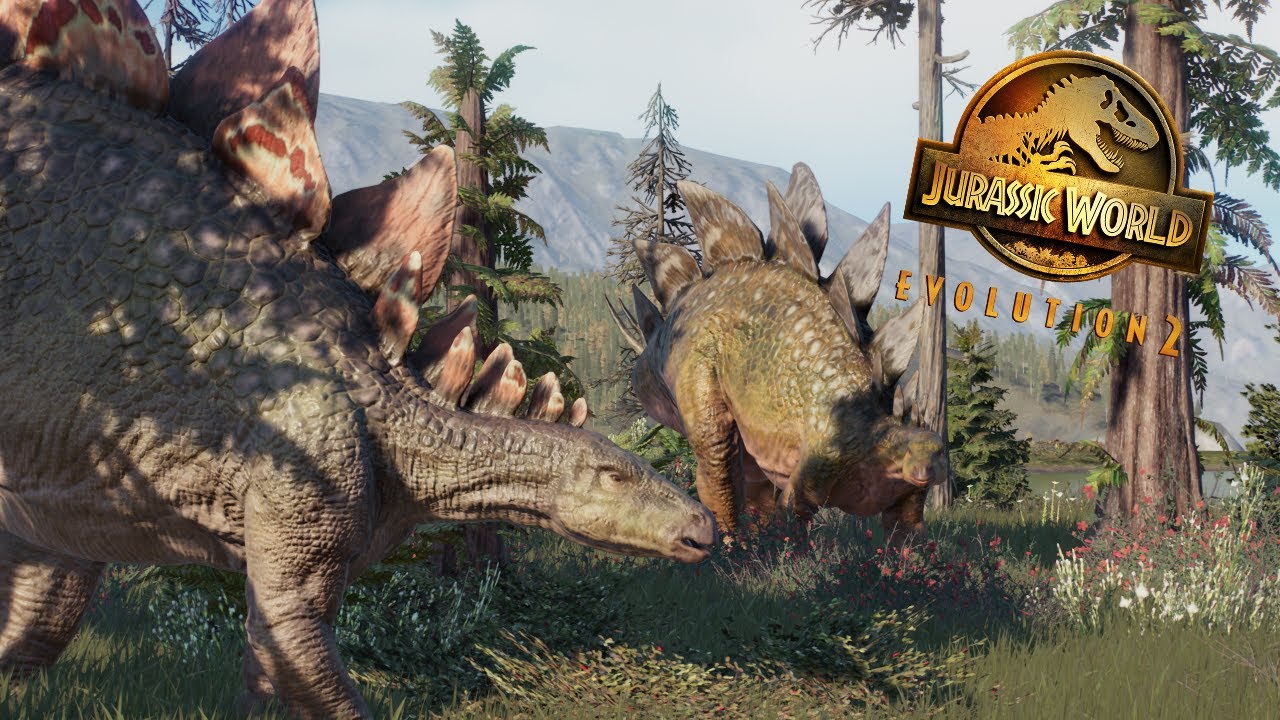 Life of Stegosaurus | 4K |Jurassic World Evolution 2 - YouTube