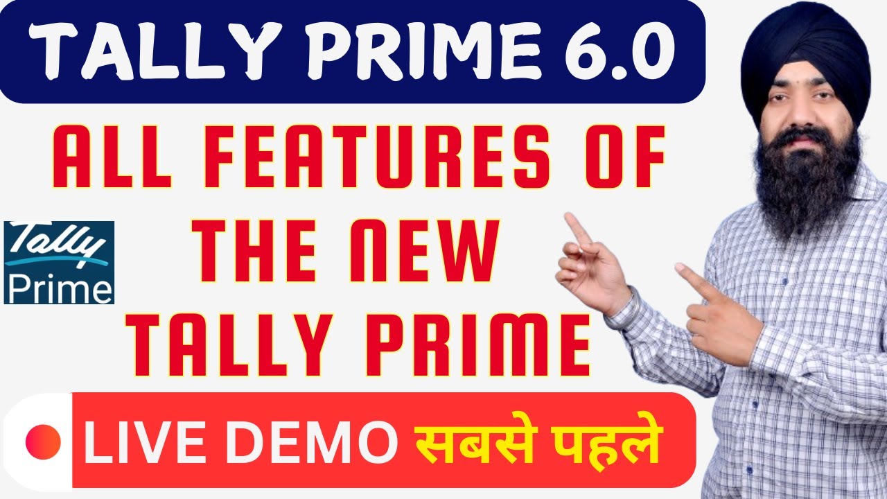 ALL FEATURES OF TALLY PRIME 6.0 | TALLY PRIME 6.0 | TALLY PRIME 6.0 ALL ...