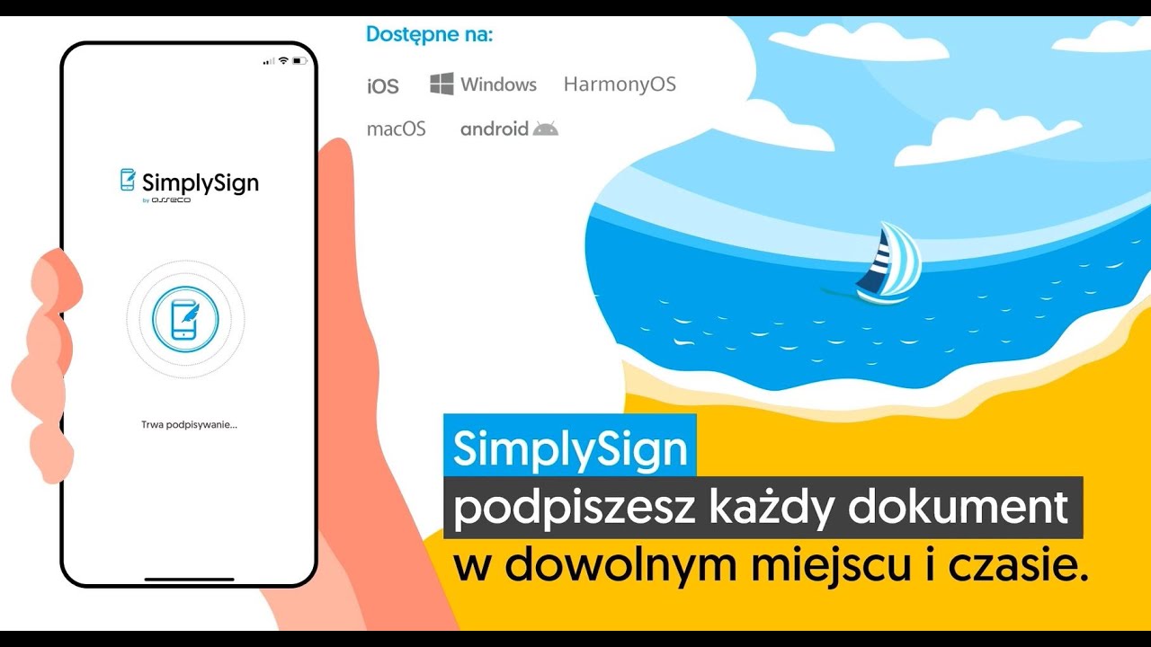 SimplySign - podpisz każdy dokument w dowolnym miejscu i czasie! - YouTube