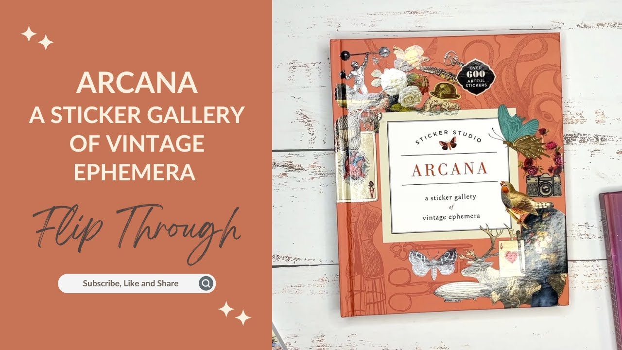 Sticker Studio: Arcana - A Sticker Gallery of Vintage Ephemera flip ...