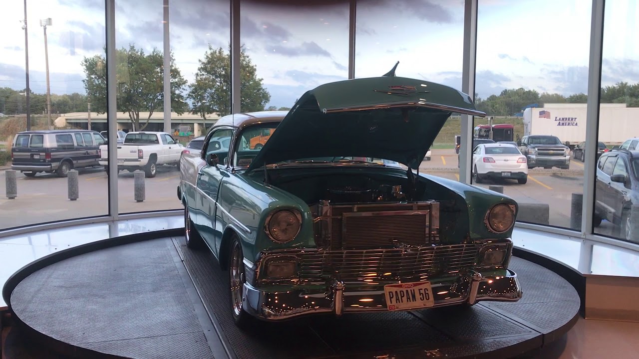 56 Chevy at Summit Racing - YouTube