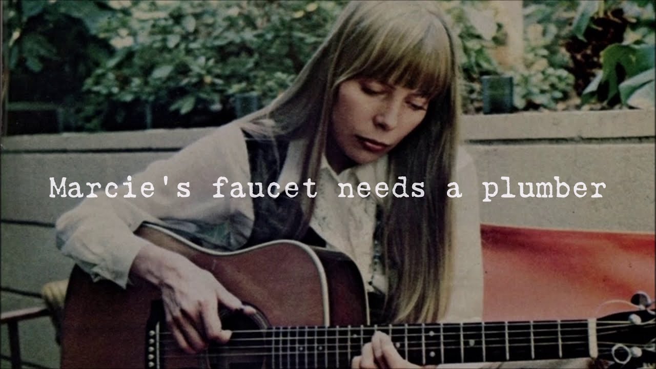 Joni Mitchell 🔴🔴 Marcie 🟢🟢 (1968) Lyrics - YouTube