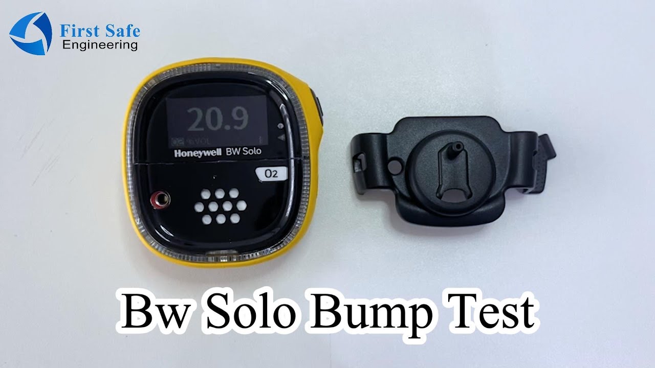 วิธีการ Bump Test | Honeywell BW Solo Gas Detector - YouTube
