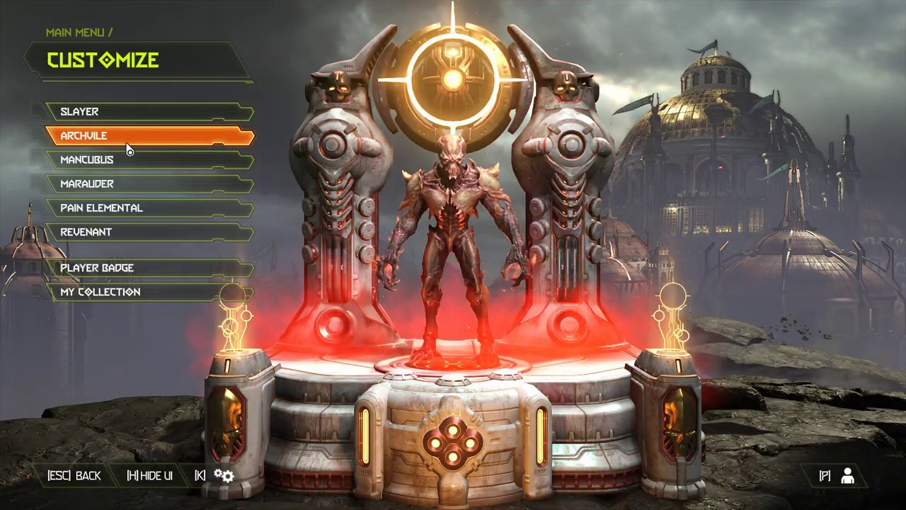 Doom Eternal Archvile Tutorial Practice - YouTube