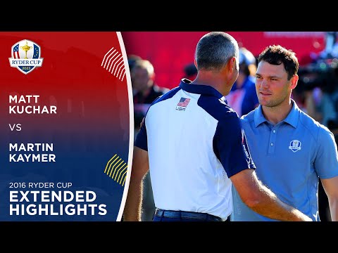 Matt Kuchar vs Martin Kaymer | Extended Highlights | 2016 Ryder Cup