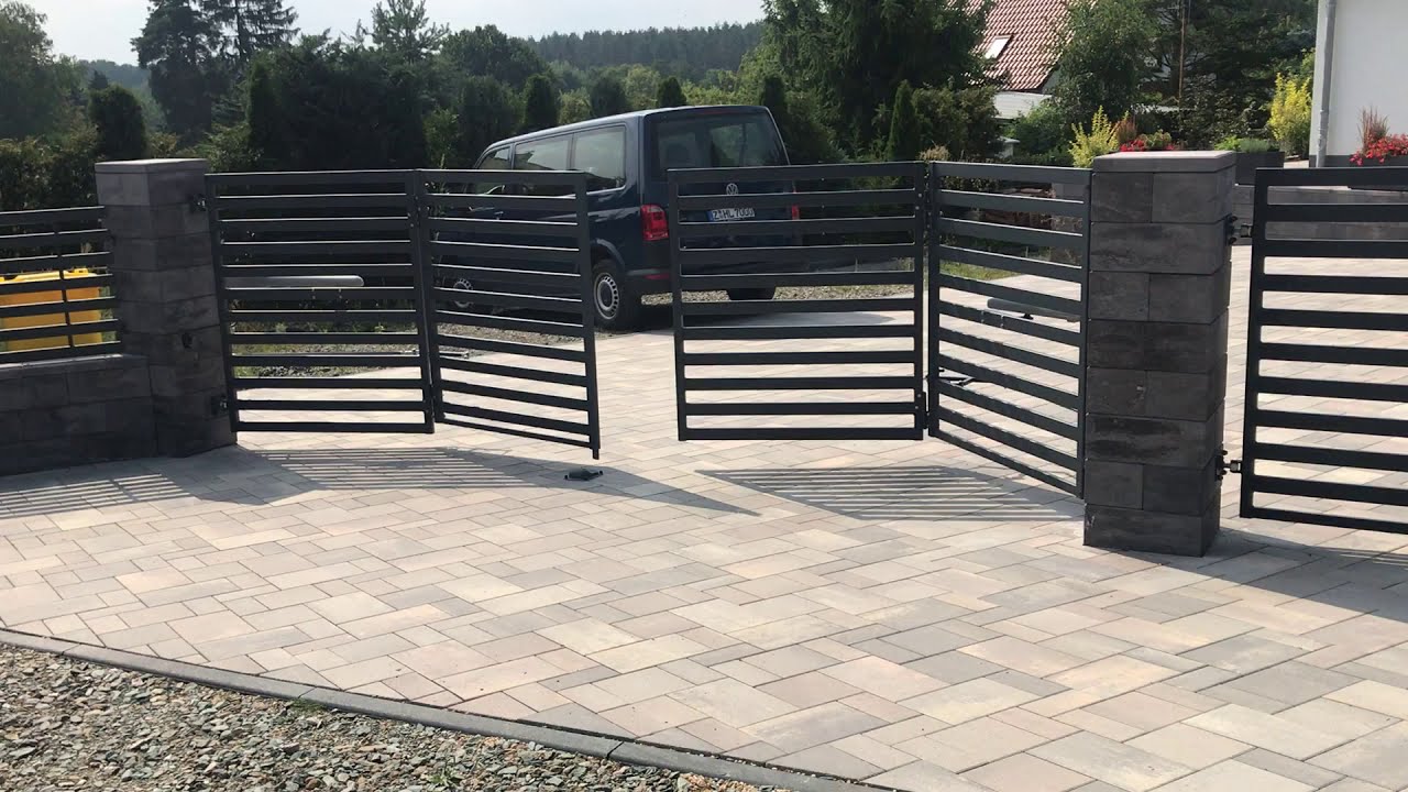 Falttor Moderne, https://zaun-manufaktur.eu/projekty.html, Portia ...