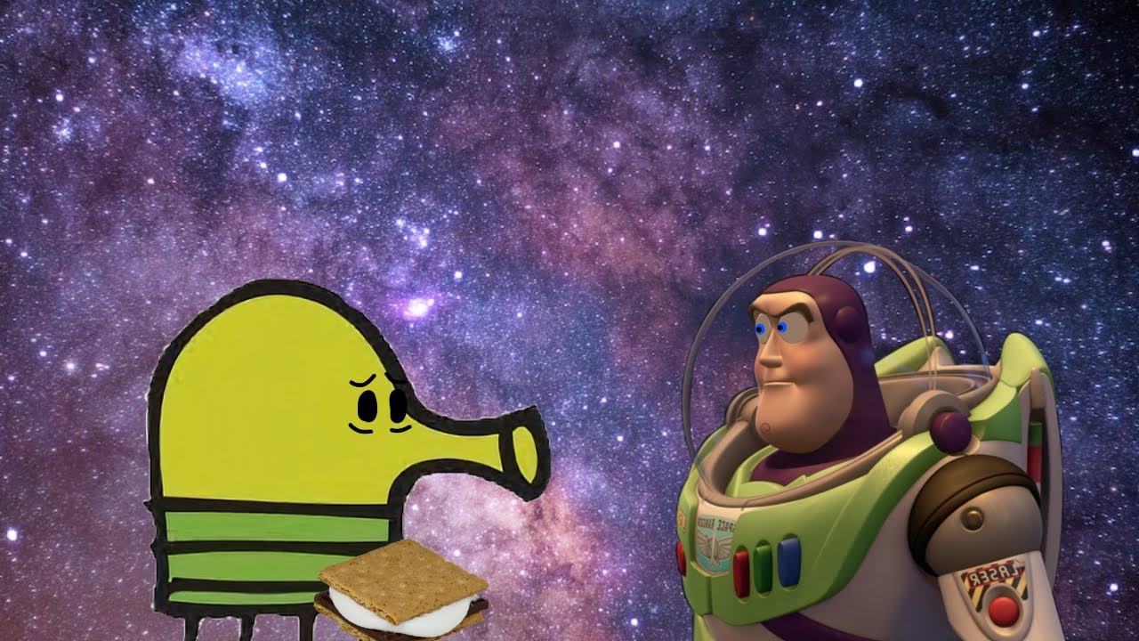 Doodler Plays Buzz Basic In Space And Saving The Planet | Buzz Is Mad ...