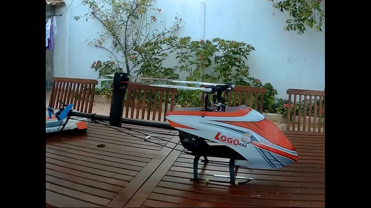 TUTORIAL como hacer un canopys papel para un heli rc logo 480 - YouTube