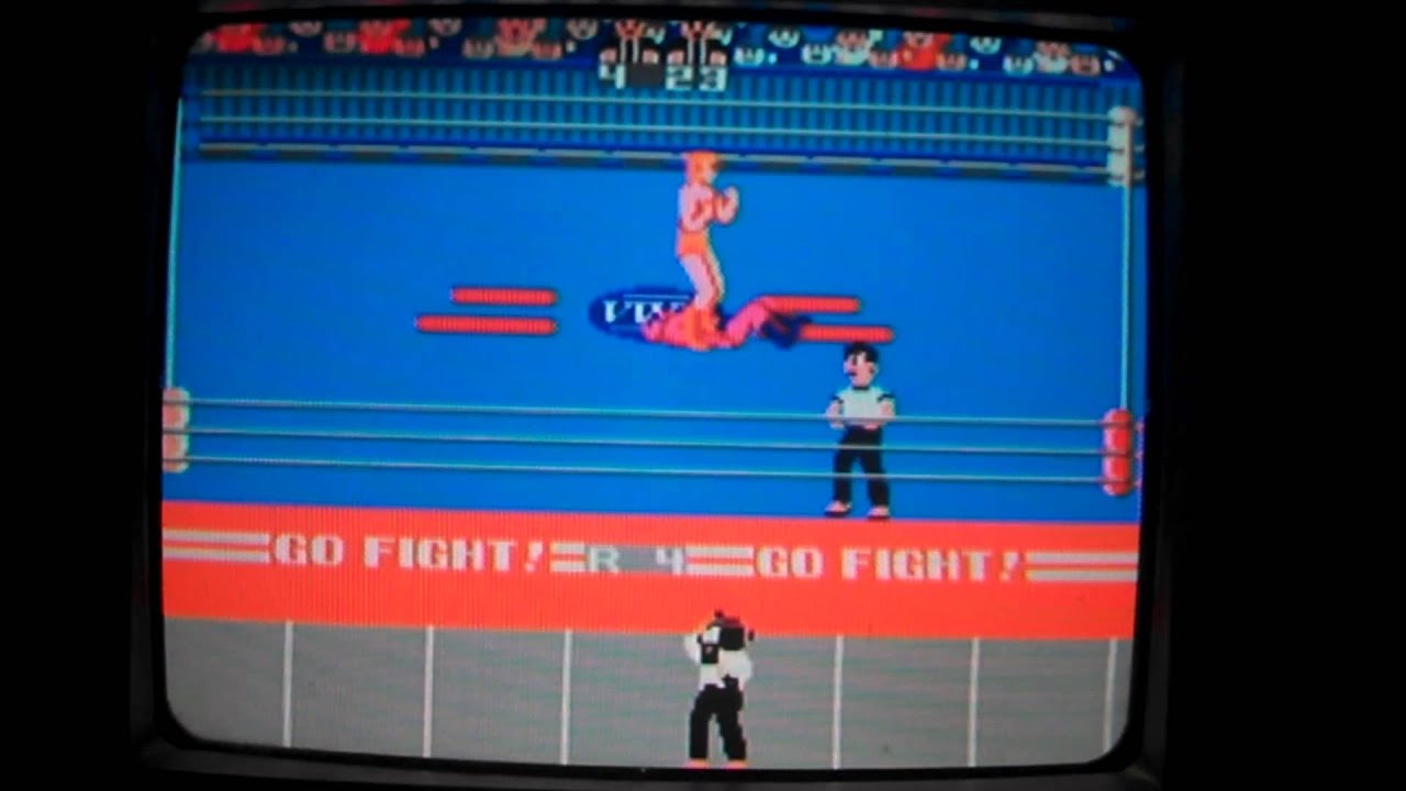 NES Pro Wrestling King Slender vs The Starman - YouTube