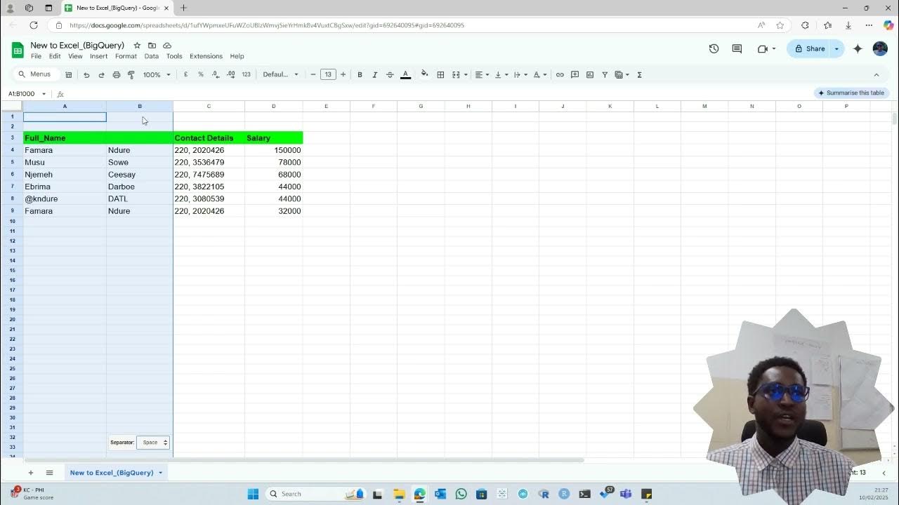 Data Cleaning Using Excel - YouTube