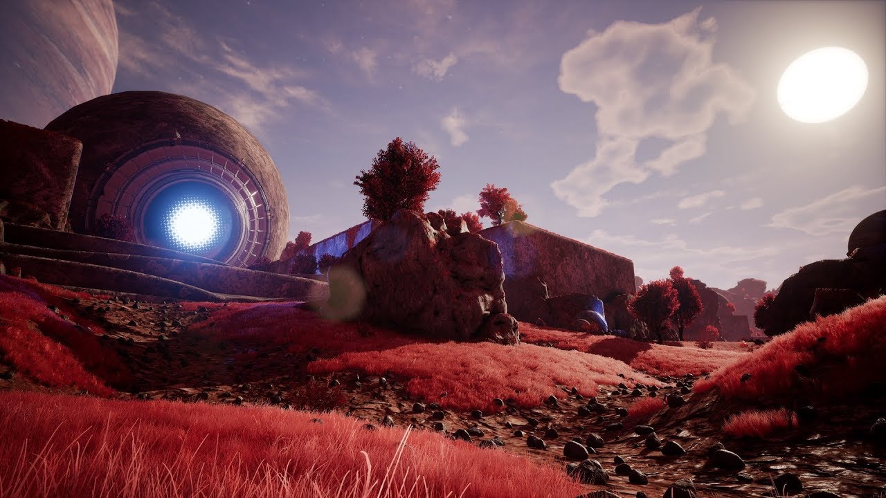 Unreal Engine 4 - Alien Planet Scene - YouTube
