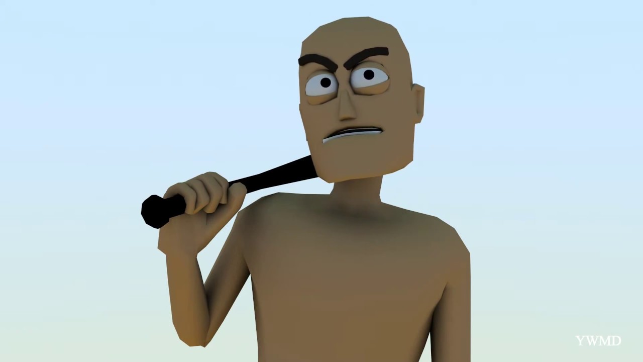 Negan 3D Mouth Animation - The Walking Dead - YouTube