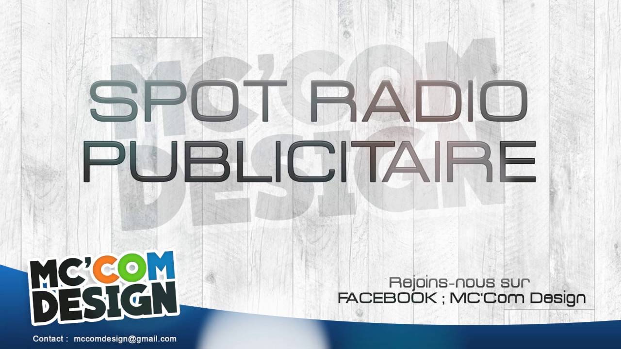 Spot radio publicitaire de notre agence - MC Com Design - YouTube