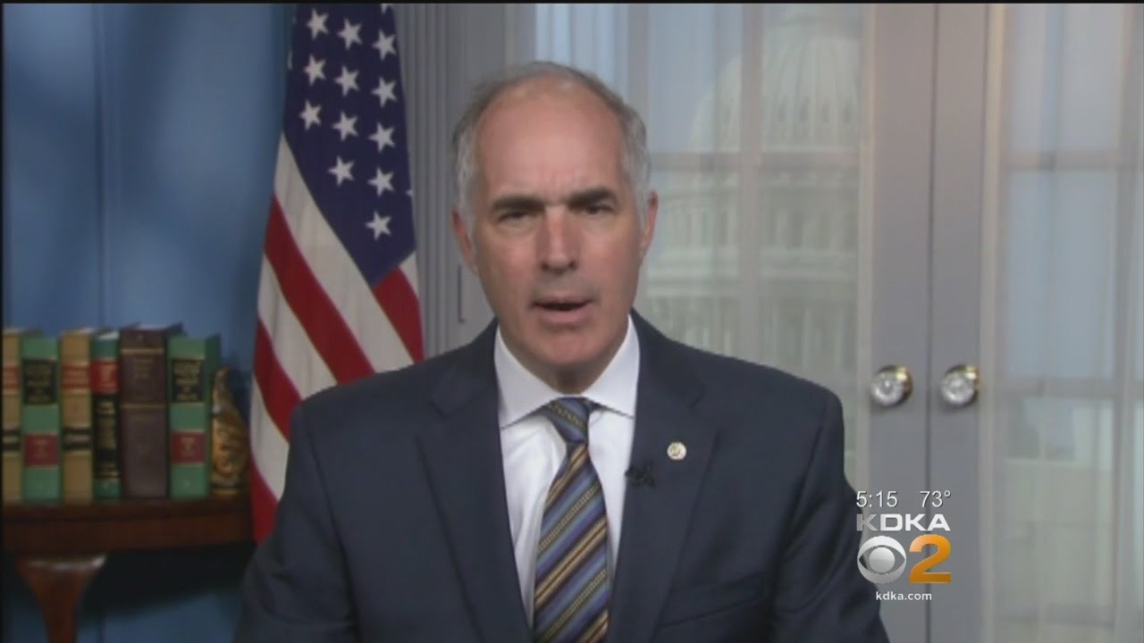 Angry Sen. Bob Casey Unloads On GOP Health Care Plan - YouTube