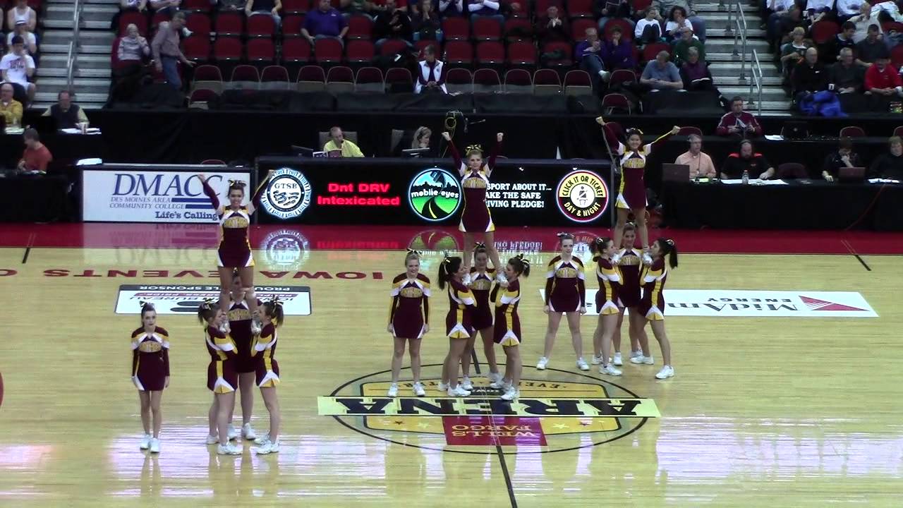Sidney Taylor and the 2013 Mt. Pleasant 3A State Champion Cheer Squad ...