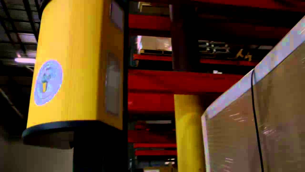 Collision Sentry Infrared Warehouse Collision Sensor - YouTube