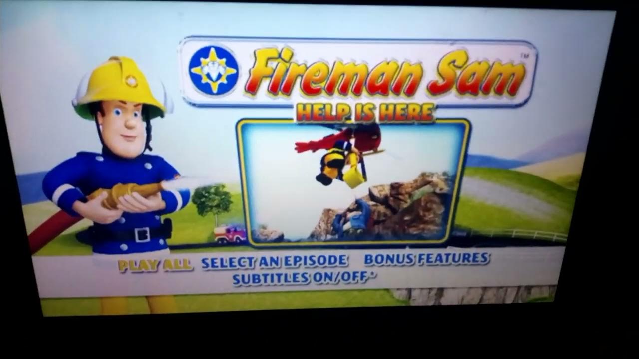 dvd menu walktrough fireman sam help is here UK DVD 2012 - YouTube