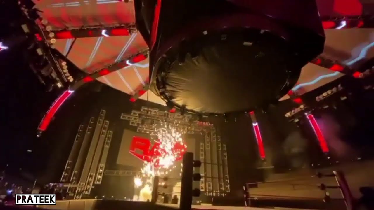 WWE - Raw Opening pyro | After summer slam 2020 | Aug 24, 2020 - YouTube
