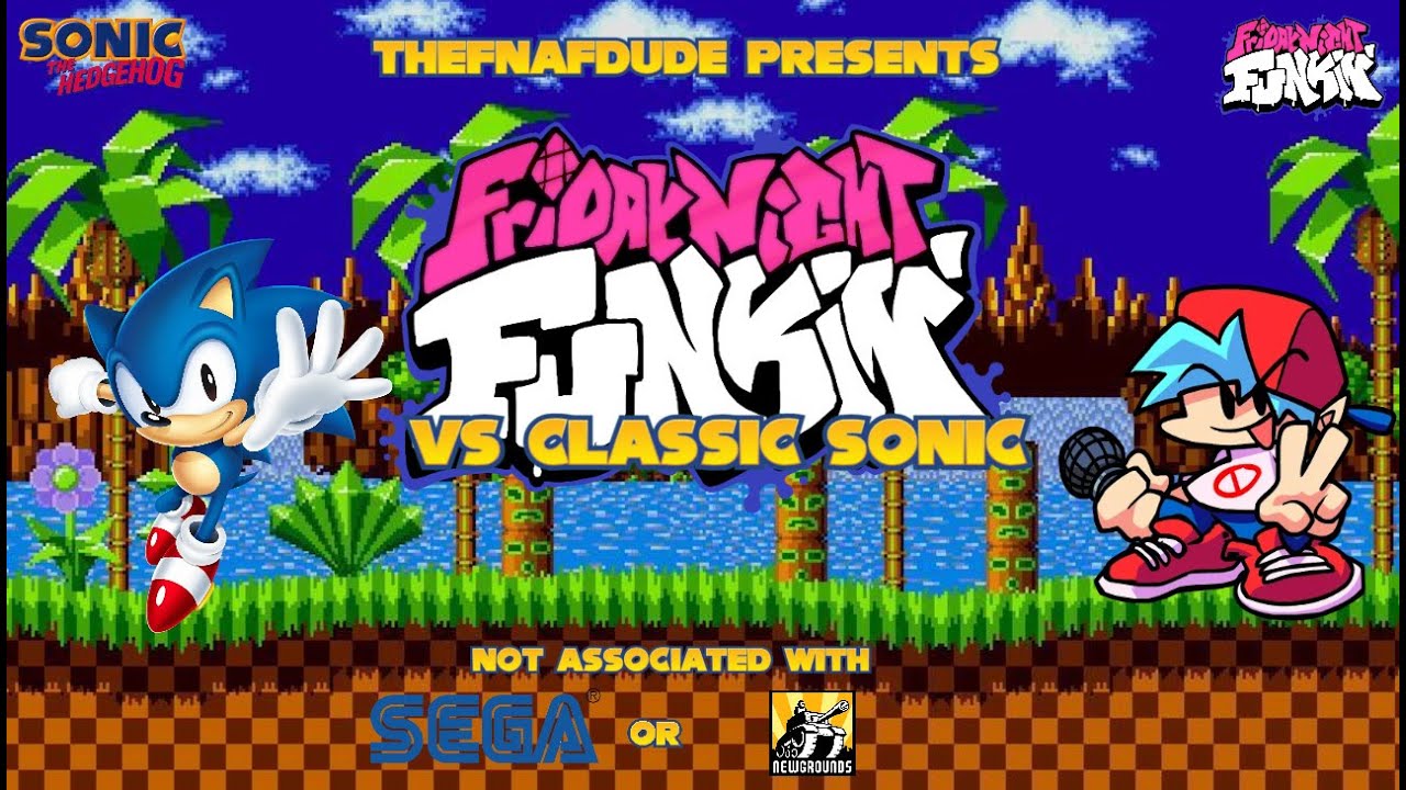 Friday Night Funkin' Vs CLASSIC SONIC (FNF/Mod/Hard) - YouTube