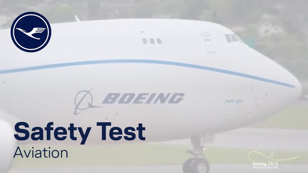 Aviation – Safety Test: Boeing 747-8 makes a splash | Lufthansa - YouTube