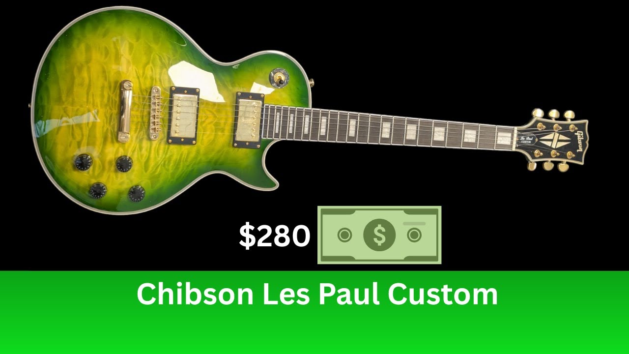 Chibson Les Paul Custom - YouTube