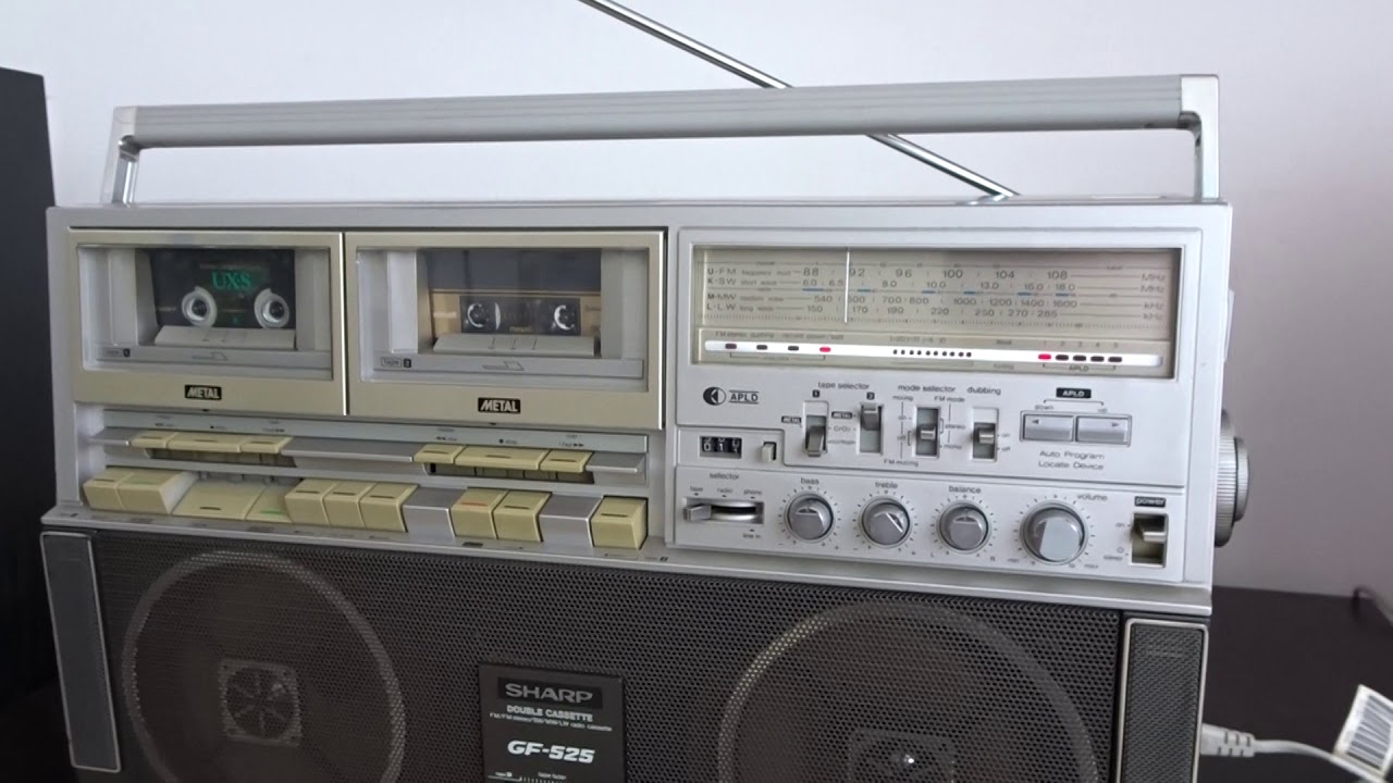 SHARP GF-525 - YouTube